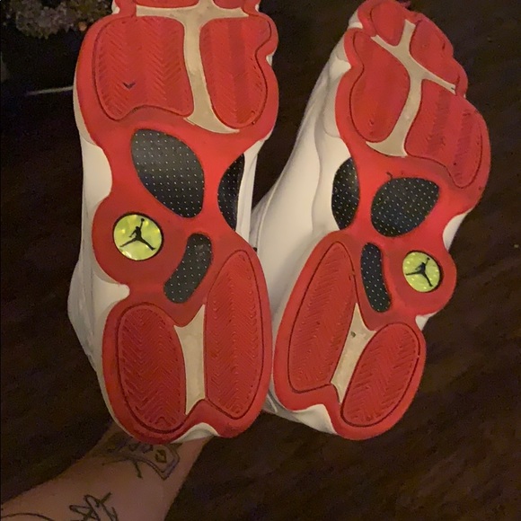 Jordan | Shoes | Retro 3s All White Red Bottoms | Poshmark